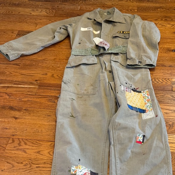 Textile Revival | Pants & Jumpsuits | Hbt Ww2 Army Jumpsuit | Poshmark